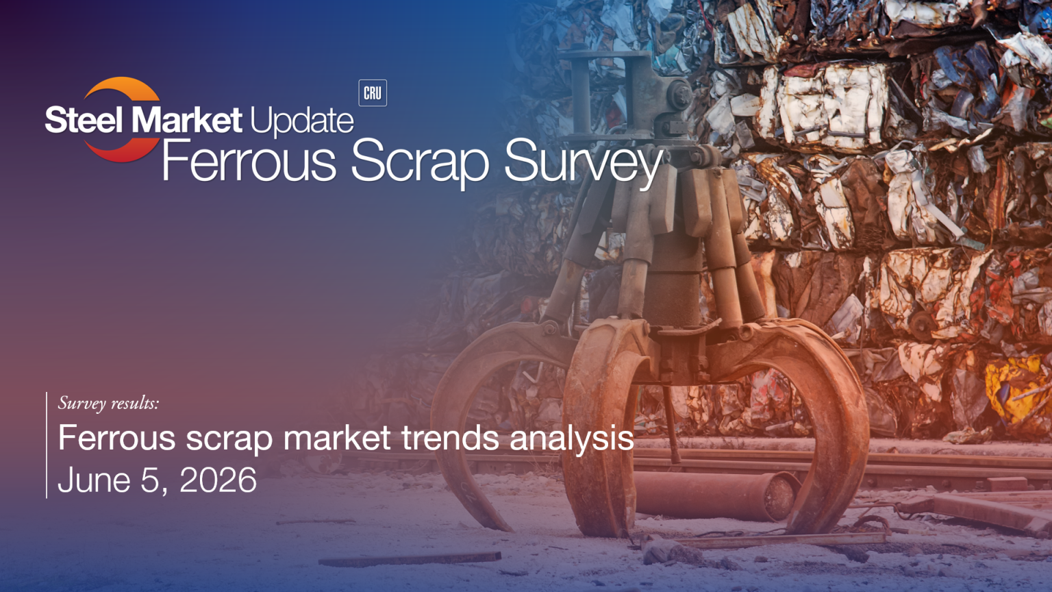 SMU scrap market survey results now available - Steel Market Update